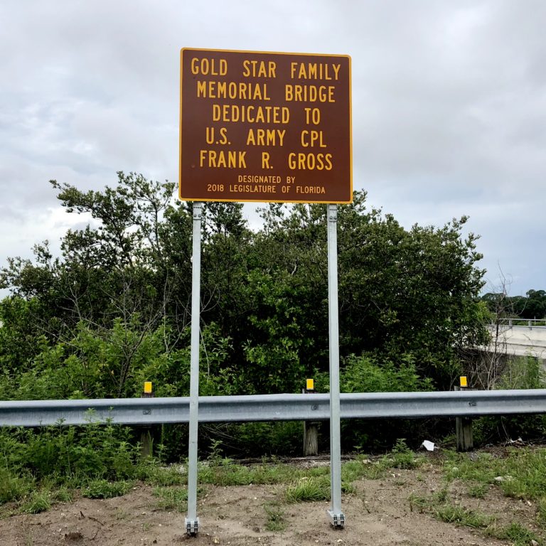 Safety Harbor bridge renamed in honor of Gold Star Families - Safety ...